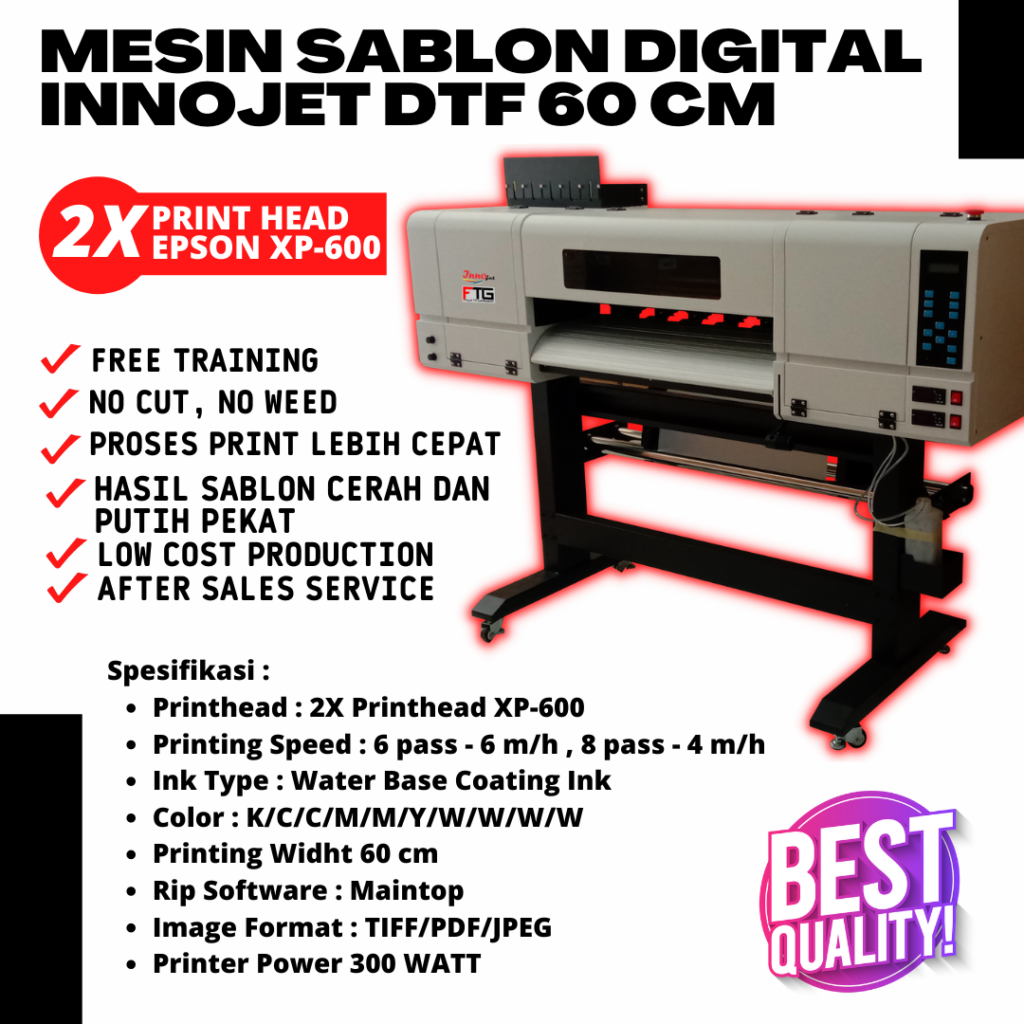 Innolite Indonesia - Jual Mesin Sablon Digital Printing Berkualitas